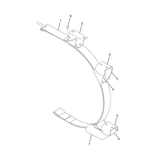 3537383C1 Navistar International | STRAP FUEL TANK MOUNTING | Source ...