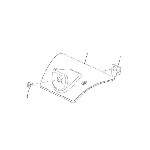 3594838C98 Navistar International | Center Sunshade Support Assembly ...