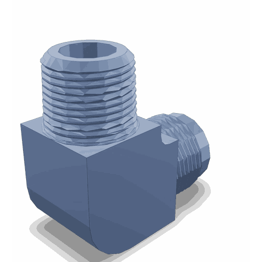 203071 Cummins | Male Adapter Elbow | Source One Parts Center