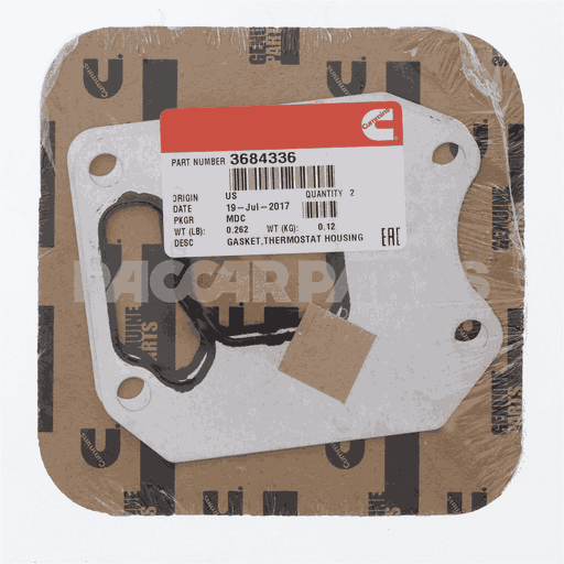 3684336CUM | Kenworth® | GASKETTHERMOSTAT HOUSING | Source One Parts Center