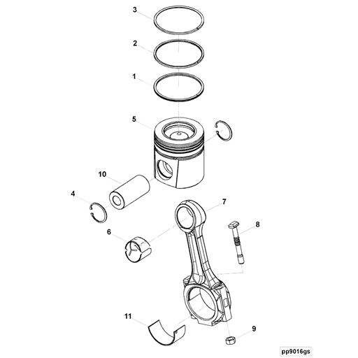 3802429 Cummins | Piston Ring Kit | Source One Parts Center