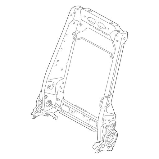 DA8Z7461018C Ford | Seat Back Frame - Front | Source One Parts Center