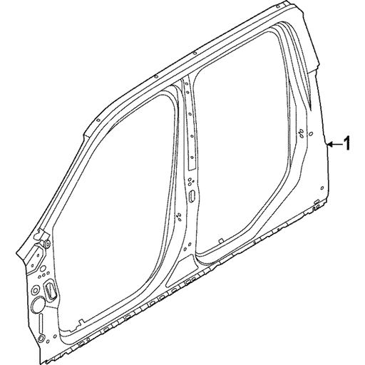 NZ6Z6027846A Ford | Uniside Quarter Panel - Right Outer | Source One ...
