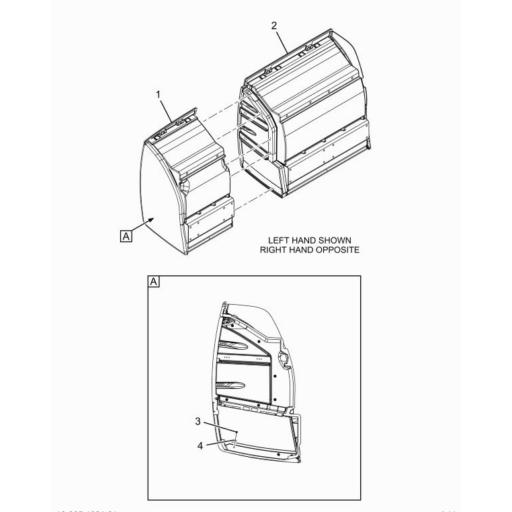 3789882C92 Navistar International | Box Console Air Line Assembly Right ...