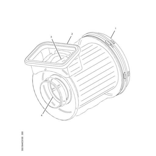 3551848C91 Navistar International | Cleaner Air Dry Type | Source One ...