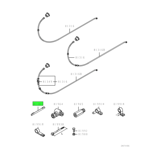 ME623590 Mitsubishi FUSO | Speedometer Drive Shaft | Source One Parts ...