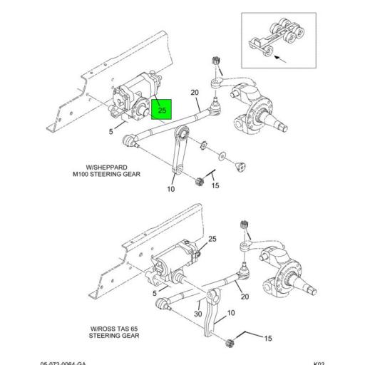 3571867C91 Navistar International | Power Steering Gear Assembly TAS-66 ...