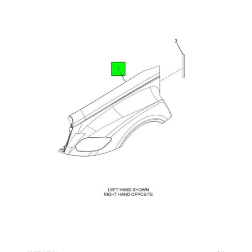 4046558C2 Navistar International | Right-Hand Hood Side Panel | Source ...