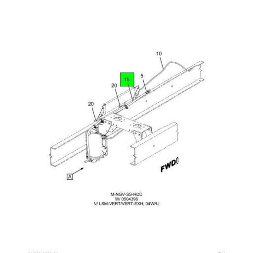 6124102C1 Navistar International | Crimped End Hose | Source One Parts ...