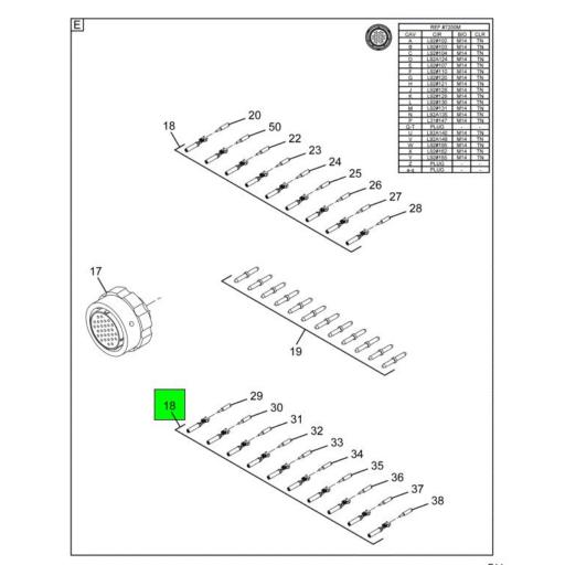 2515408C1 Navistar International | TERMINAL CABLE | Source One Parts Center