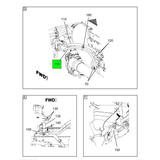4093743C93 Navistar International | Hose Air Conditioning Condenser to ...