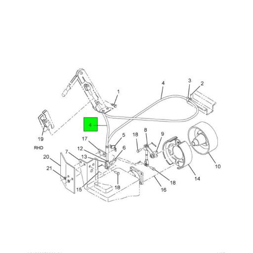 593351C1 Navistar International | Hand Brake Cable Kit | Source One ...