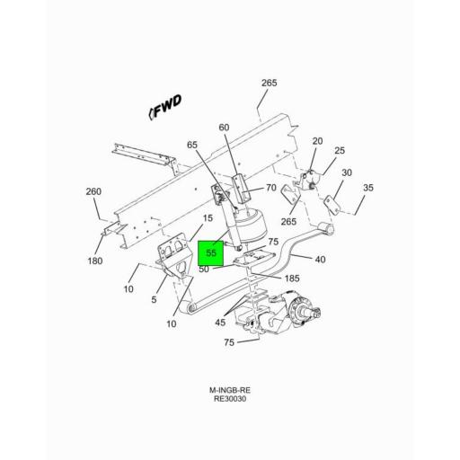 H67568002 Navistar International | Air Ride Spring | Source One Parts ...