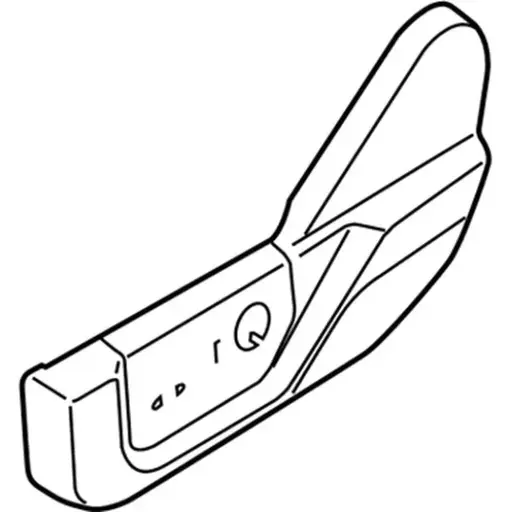 FL3Z1562187CC Ford | Shield Seat Frame Trim Panel - Left Front Outer ...