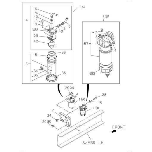 8-97310-475-0 Isuzu | Fuel Sedimeter | Source One Parts Center