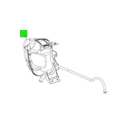 2600660C91 Navistar International | Surge Tank Assembly Radiator 1 Port ...