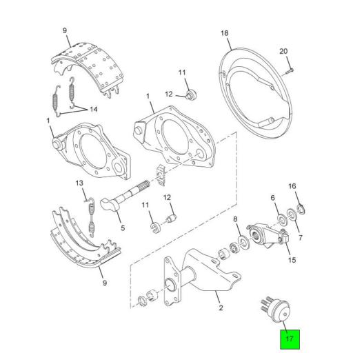ZZSC24 Navistar International | Brake Chamber | Source One Parts Center