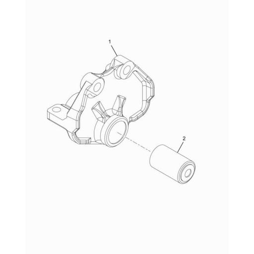 3541836C92 Navistar International | Front Spring Rear Bracket with ...