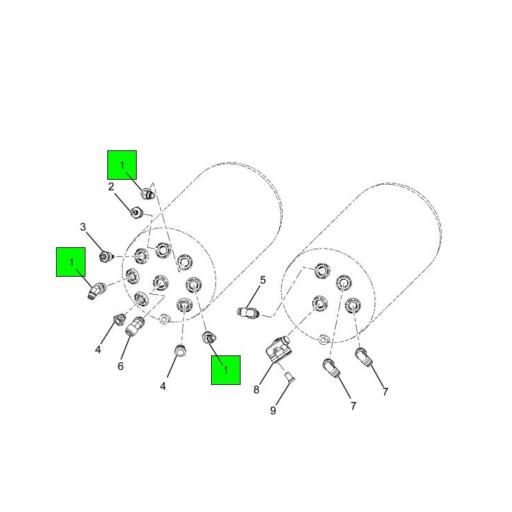 6131506C1 Navistar International | ELBOW 45 DEG M22 X 3/8 PTC | Source ...