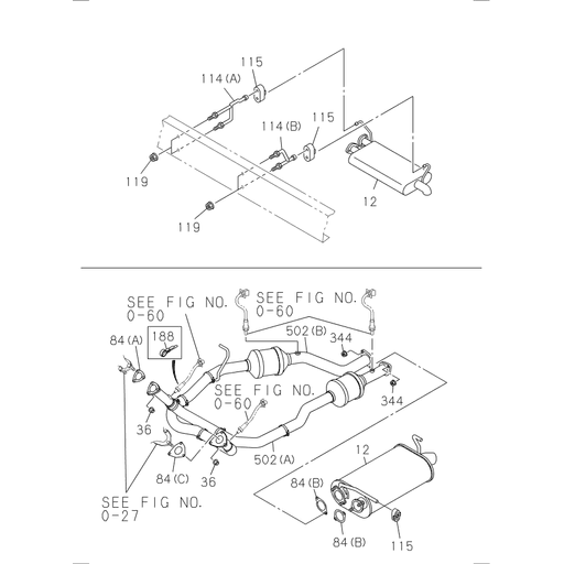 8-97257-373-0 Isuzu | Exh Pipe Bracket | Source One Parts Center