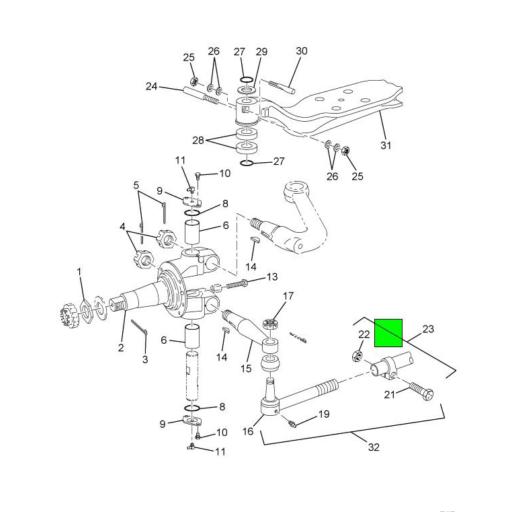 1671825C91 Navistar International | ROD ASM TIE W/CLAMPS 5179IN ...