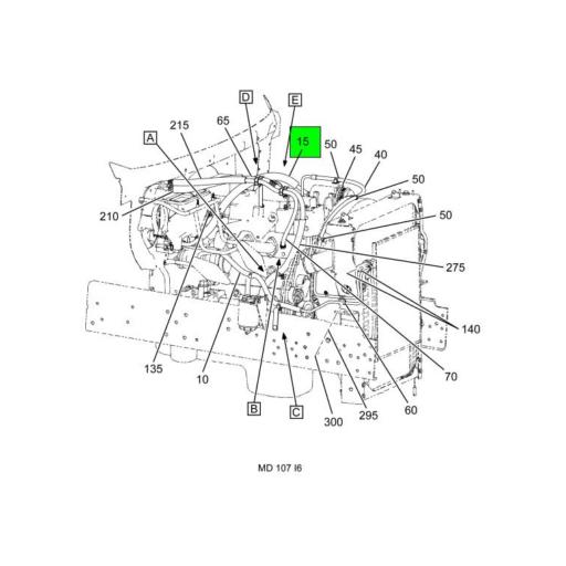 3979600C91 Navistar International | Air Conditioning Hose Assembly ...