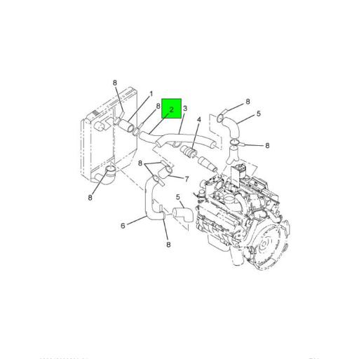 2024950C1 Navistar International | Charge Air Cooler to Turbocharger ...