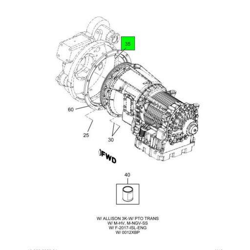 4132632C1 Navistar International | Bolt 12-Point M10 x 25mm | Source ...