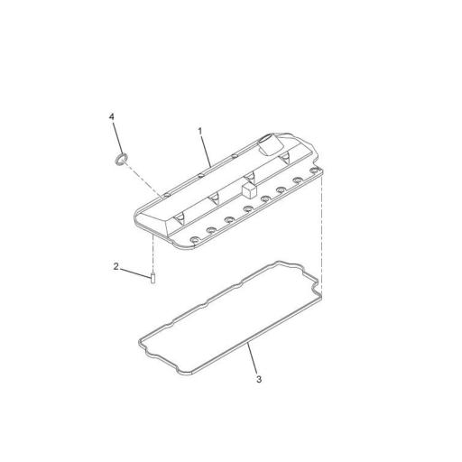 1875566C92 Navistar International | Valve Cover Base Assembly Right ...