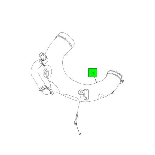 1880418C91 Navistar International | Air Inlet Duct and Sensor Assembly ...