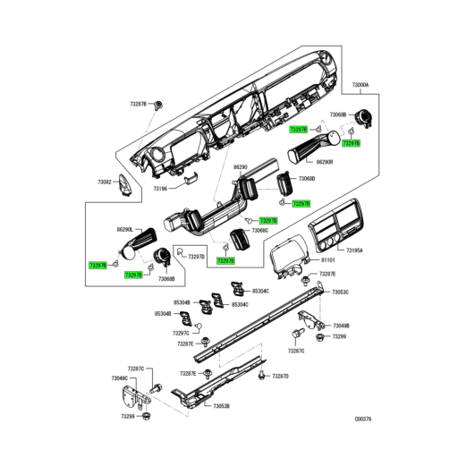 MF453033 Mitsubishi FUSO | Air Conditioning Screw | Source One Parts Center