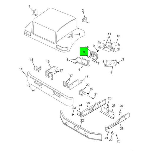 473151C1 Navistar International | Special Pan Head Screw with High-Low ...