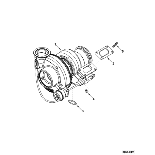 4025154 Cummins | Turbocharger Kit | Source One Parts Center