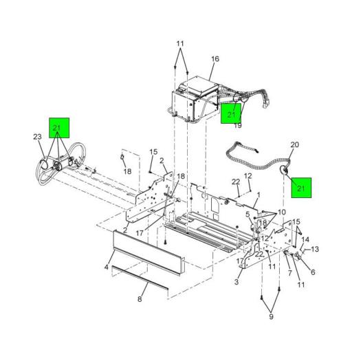 3516934C1 Navistar International | Cable Lock Strap 1/2 in x 20 in - 25 ...