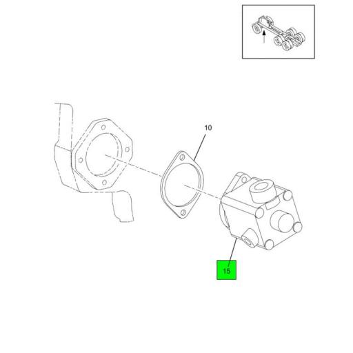 3538861C91 Navistar International | Power Steering Pump 66 GPM | Source ...