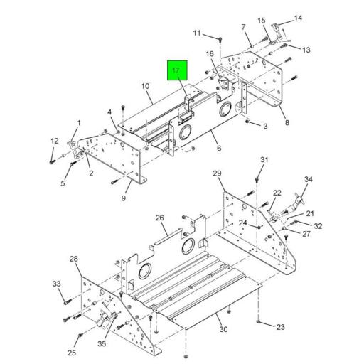 3837731C1 Navistar International | Battery Box Step Gusset | Source One ...