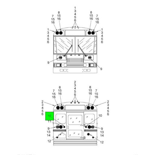433247001 Navistar International | Back-Up Light 7 in | Source One ...