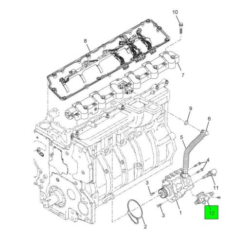 1876108C91 Navistar International | Low-Pressure Fuel Pump Kit | Source ...
