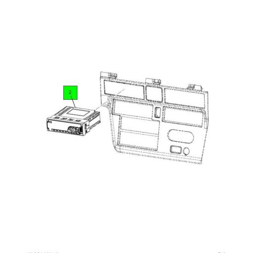 4068418C3 Navistar International | Radio Assembly DEA540 AM/FM/WB ...