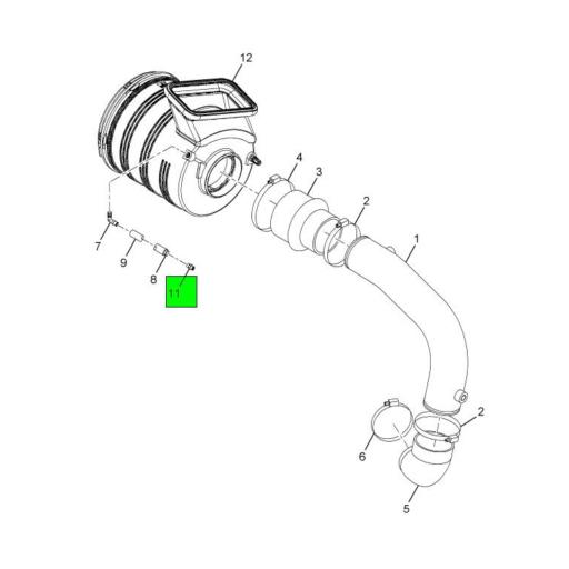 3843825C1 Navistar International | COUPLING QUALITY CONNECT 1/4PTC X 1 ...