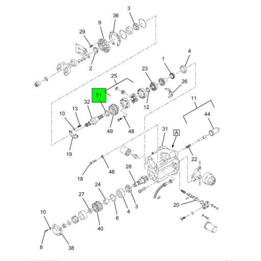 2594597C1 Navistar International | Helical Pinion Thrust Washer - 2 ...