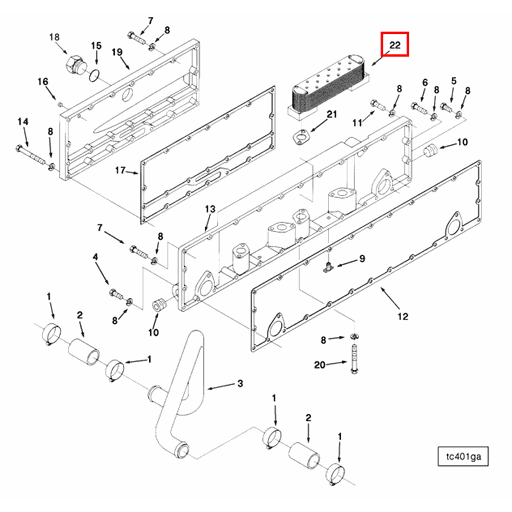 3201785 Cummins | Cooler Core | Source One Parts Center