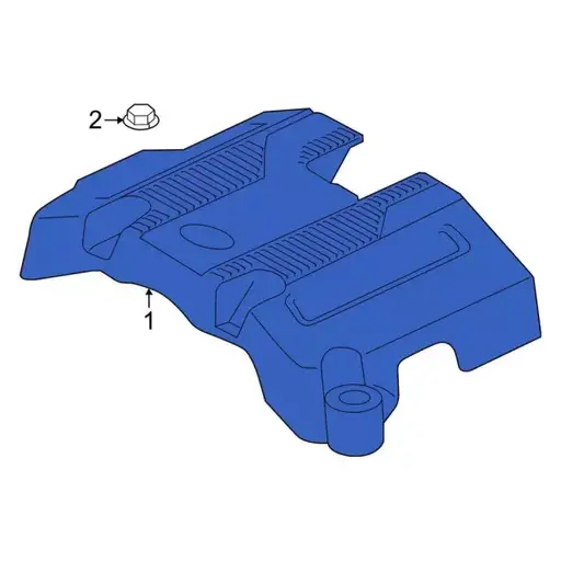 MR7Z6A949A Ford | Engine Cover - 35L Raptor Series | Source One Parts ...