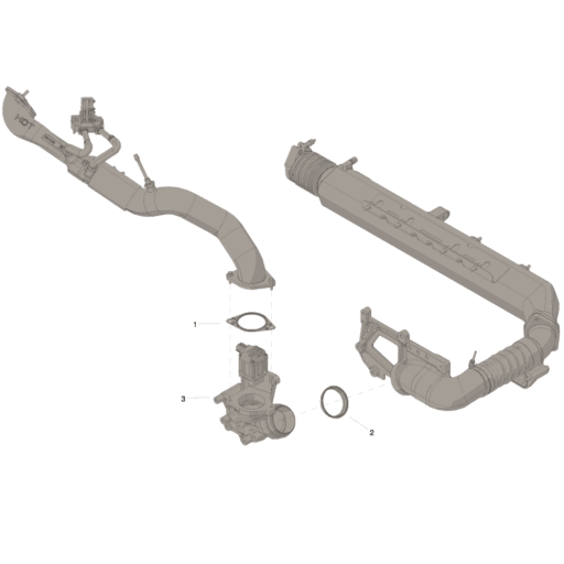 4955969 | Cummins® | Exhaust Recirculation Valve Kit | Source One Parts ...