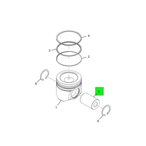 1807350 Navistar International | Standard Piston Pin | Source One Parts ...