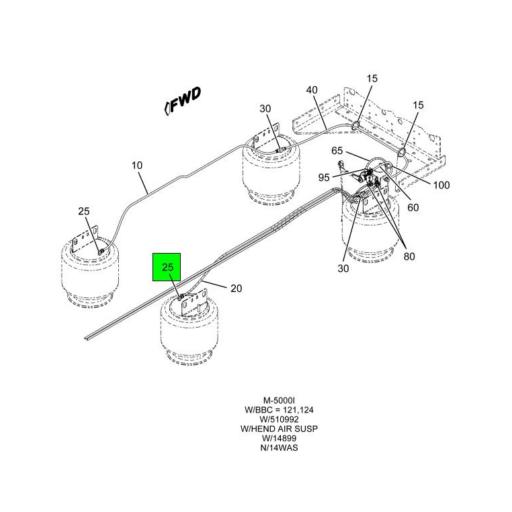 3591487C1 Navistar International | Elbow Fitting Quick-Connect 1/4 in ...