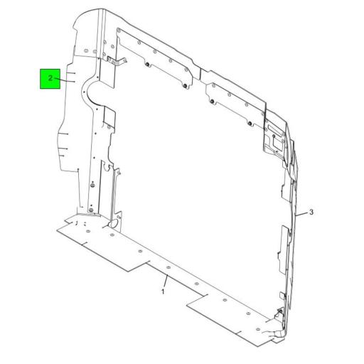 4165875C92 Navistar International | Radiator Shield Recirculation Seal ...