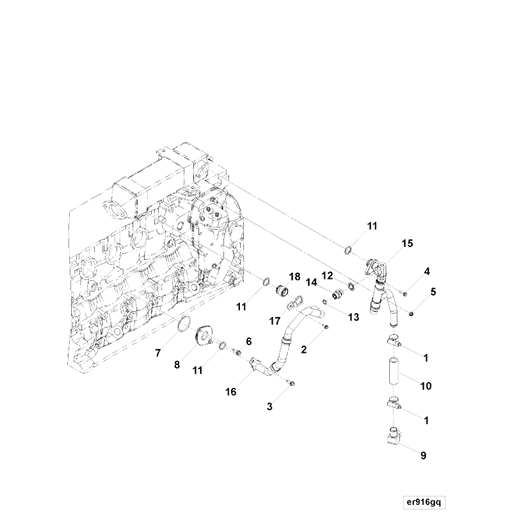 4991121 Cummins | Water Transfer Connection | Source One Parts Center