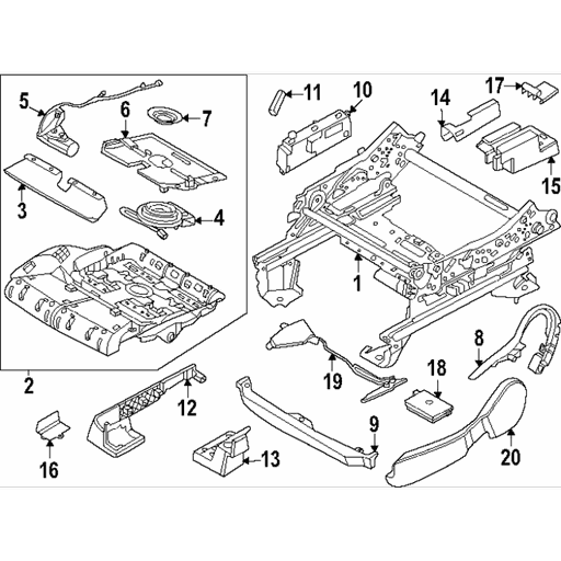 R2TZ5862527CC Ford | Left Front | Source One Parts Center