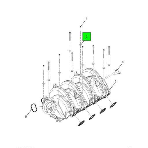 PSI80000352 Navistar International | Intake Manifold Washer - 100 Pack ...